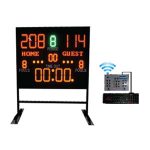 Scoring Board Digital untuk menampilkan skor pertandingan olahraga