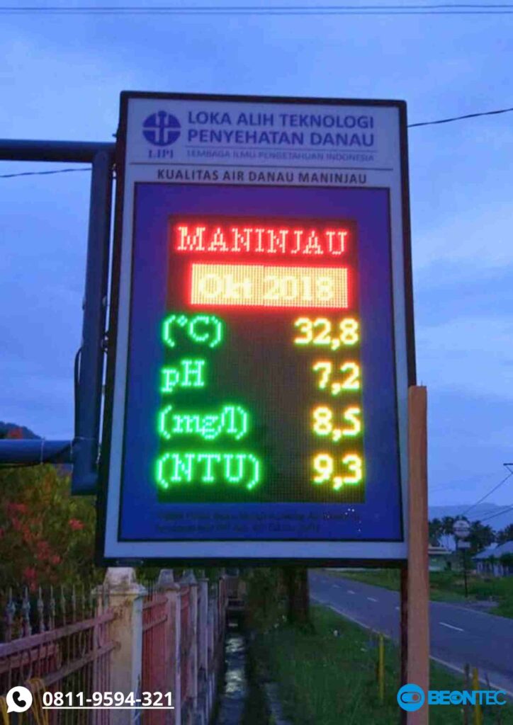 Display Informasi untuk Exchange Rate, Safety Performance Board,...